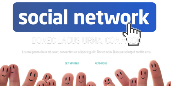 15+ Social Media Website Themes Free & Premium Templates