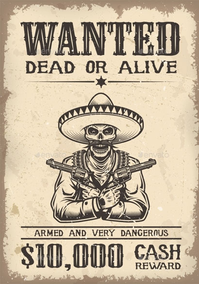 35+ Best Wanted Posters Template Free PSD, PDF Example Formats