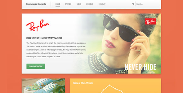 7+ Responsive Free PSD eCommerce Templates Website Themes