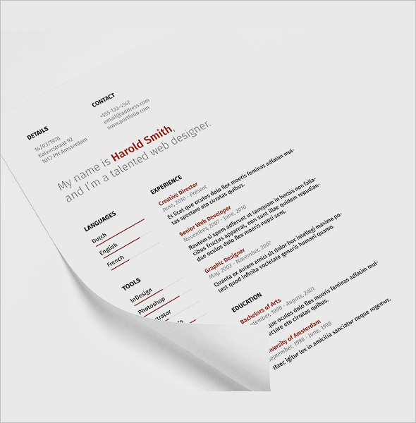 39+ Student Resume Templates Free PDF, Word Formats