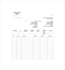 17+ Free Tax Invoice Templates Word, Excel, Doc Formats