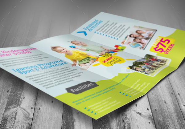 15+ Kindergarten Brochure Templates Free PDF Designs