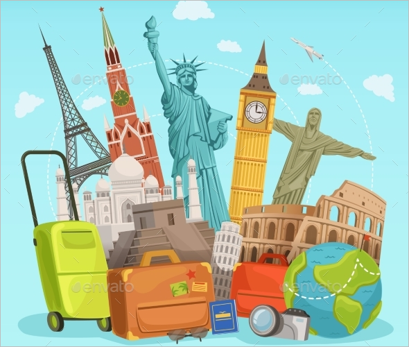 40+ Travel Posters Design Templates Free Design Ideas