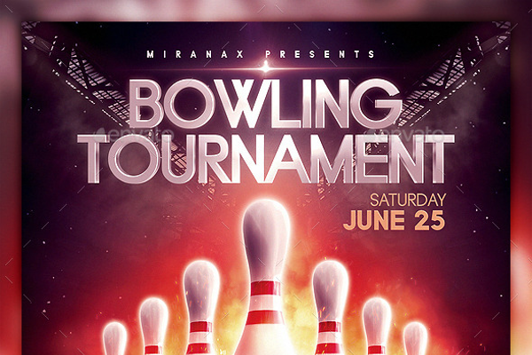13+ Best Bowling Flyer Templates Free Word, PSD Designs