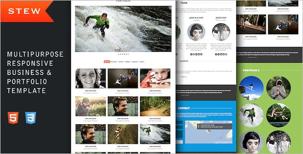 Portfolio Bootstrap Templates Free & Premium Themes