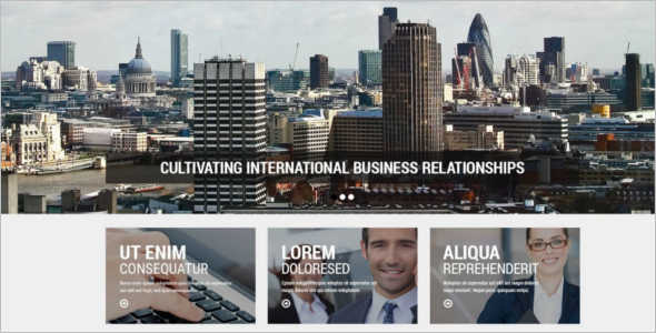 13+ Business Website Themes | Free Responsive Templates