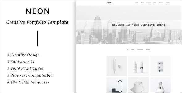 Portfolio Bootstrap Templates Free & Premium Themes