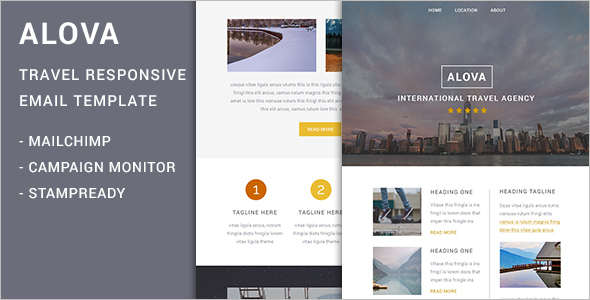 14+ Travel Email Templates Free Website Themes