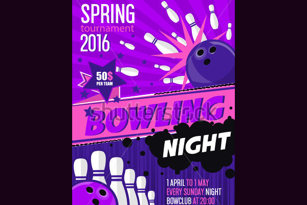13+ Best Bowling Flyer Templates Free Word, PSD Designs