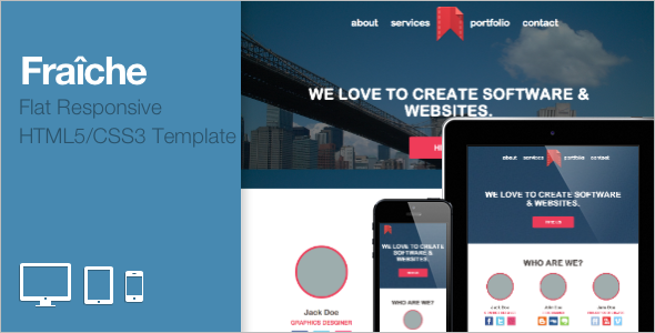 Portfolio Bootstrap Templates Free & Premium Themes