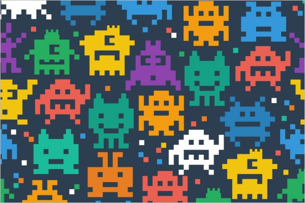 20+ Best Pixel Art Templates Free Design Templates