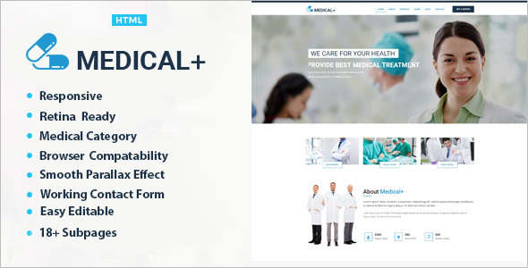 15+ Health Bootstrap Templates Free & Premium Themes