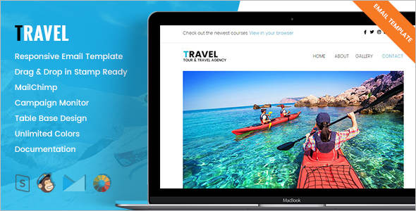 14+ Travel Email Templates Free Website Themes