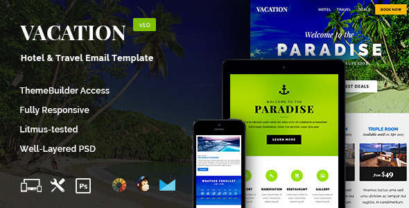 14+ Travel Email Templates Free Website Themes