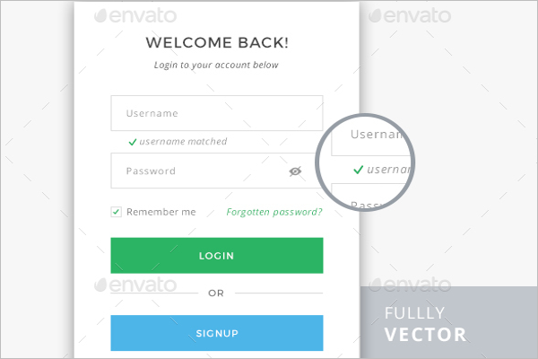 14+ Web Form Design Examples Free PDF Templates