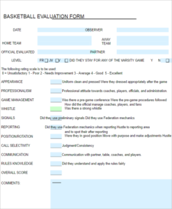 Evaluation Forms Templates Free & Premium Templates