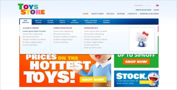 9+ Best Kids OsCommerce Templates Free Website Themes