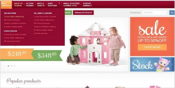 9+ Best Kids OsCommerce Templates Free Website Themes