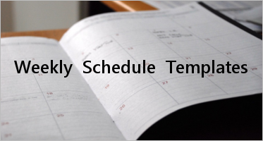 28+ Weekly Schedule Templates Free Excel, PDF Formats