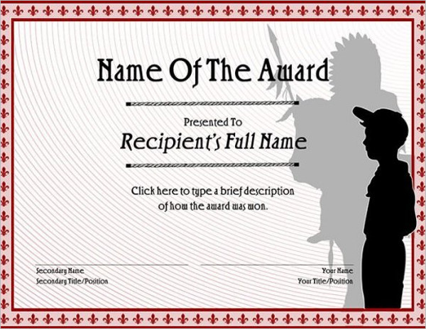 Free Printable Certificate Templates || Free Templates