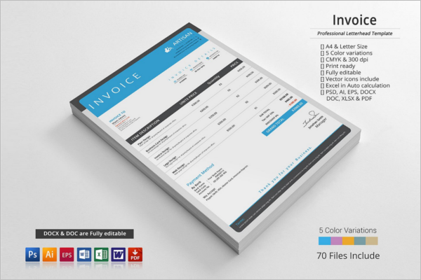 Proposal Invoice Print Templates Free & Premium Templates