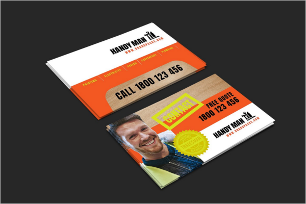 27+ Handyman Business Cards Templates Free Ideas