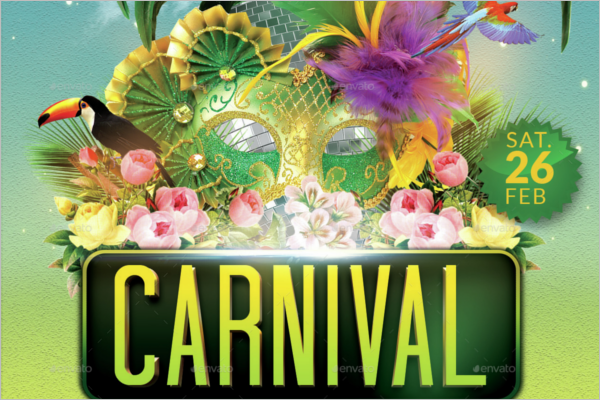 Carnival Flyer Templates Free & Premium PSD Templates