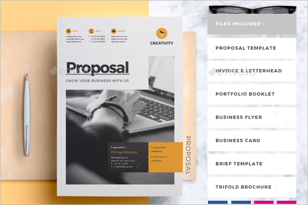 Proposal Invoice Print Templates Free & Premium Templates