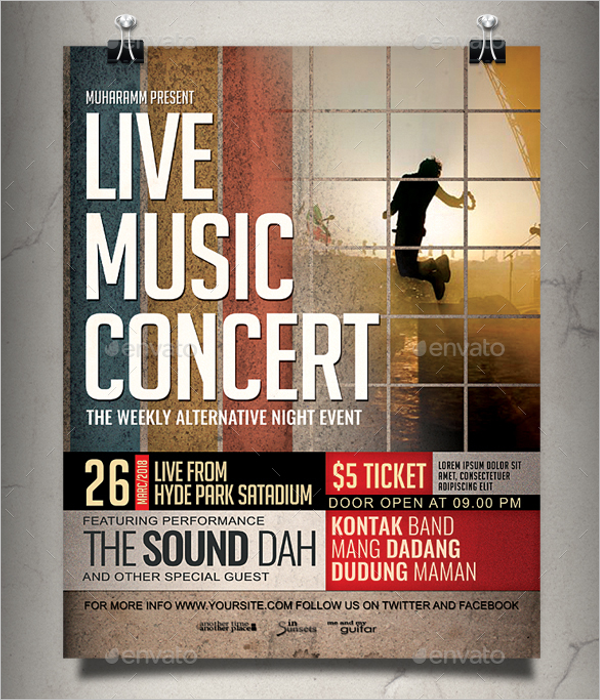 47+ Music Poster Templates Free & Premium PSD Designs