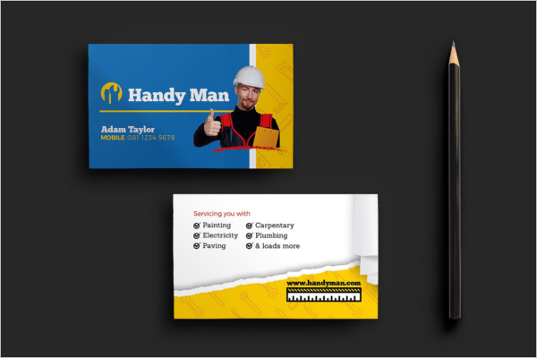 27+ Handyman Business Cards Templates Free Ideas