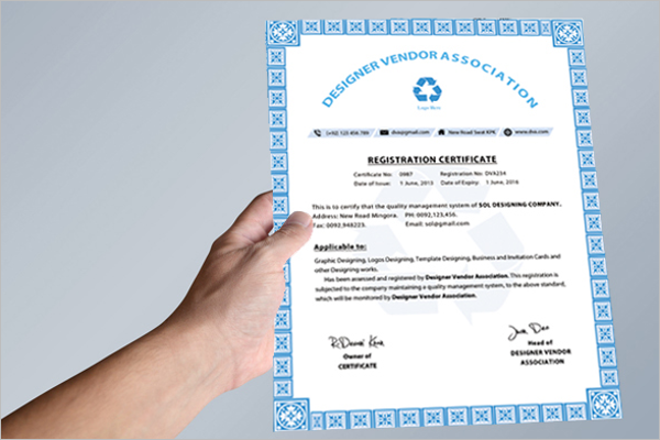 Free Printable Certificate Templates || Free Templates