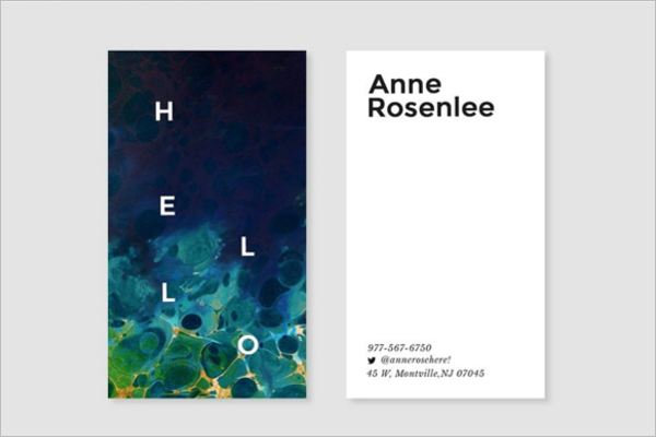 35+ Artist Business Card Templates Free PSD Designs | Creativetemplate