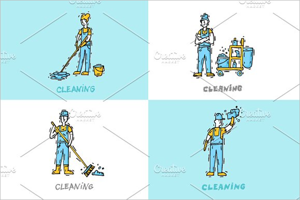 Cleaning Company Uniform Ideas Free & Premium Designs