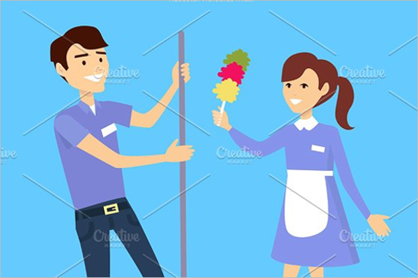 Cleaning Company Uniform Ideas Free & Premium Designs