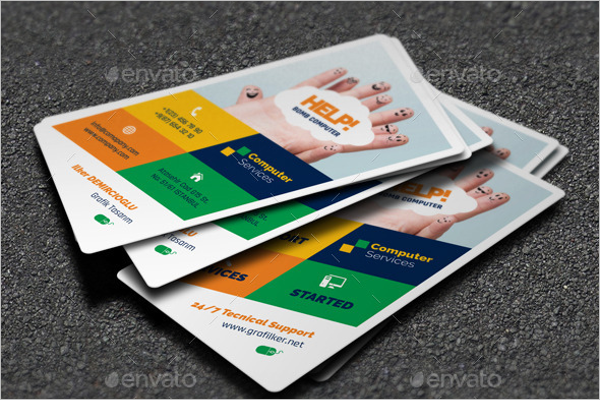 Computer Repair Business Cards Templates Free & Premium