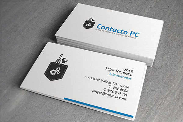 Computer Repair Business Cards Templates Free & Premium