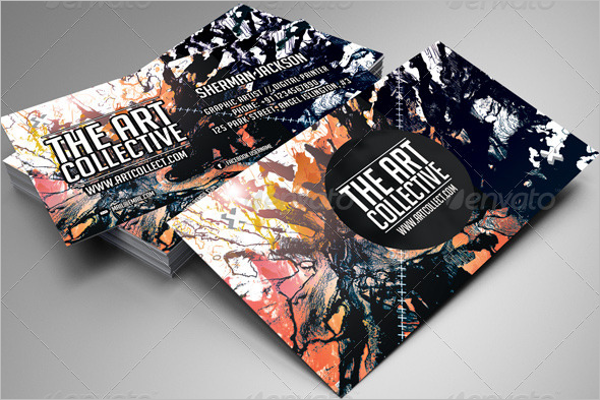 35+ Artist Business Card Templates Free PSD Designs | Creativetemplate