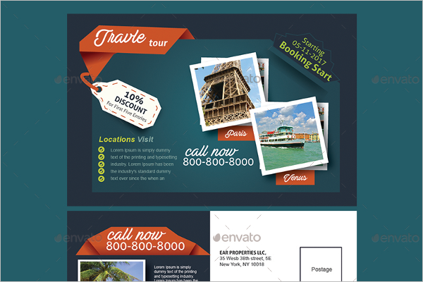 Travel Postcard Templates || Free & Premium Templates