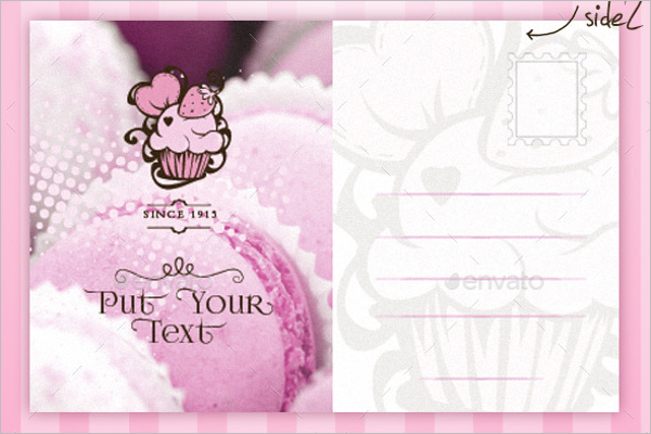 20+ Best Bakery Postcard Templates | Free & Premium