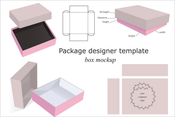 118+ Realistic PSD Gift Box Mockups Designs Free Templates