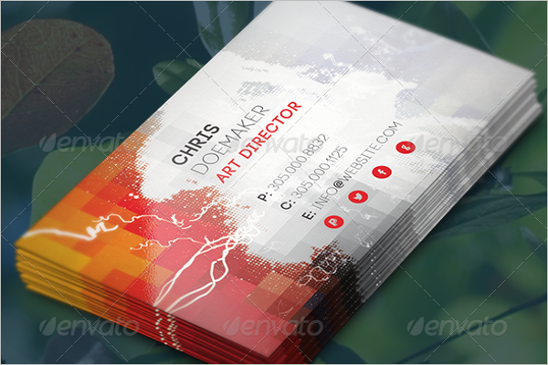 35+ Artist Business Card Templates Free PSD Designs | Creativetemplate