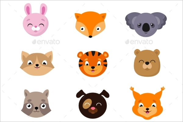 Animal Face Vectors Free & Premium Design Templates