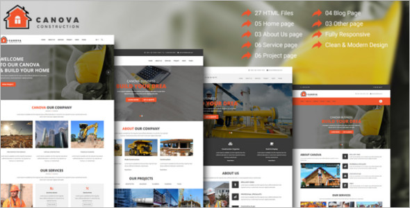 26+ Building & Construction HTML5 Templates Free & Premium Themes