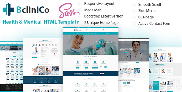 15+ Health Bootstrap Templates Free & Premium Themes