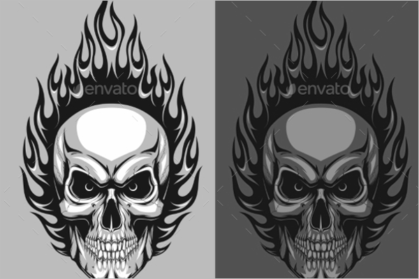 Human Skull Illustration Templates || Free & Premium Designs