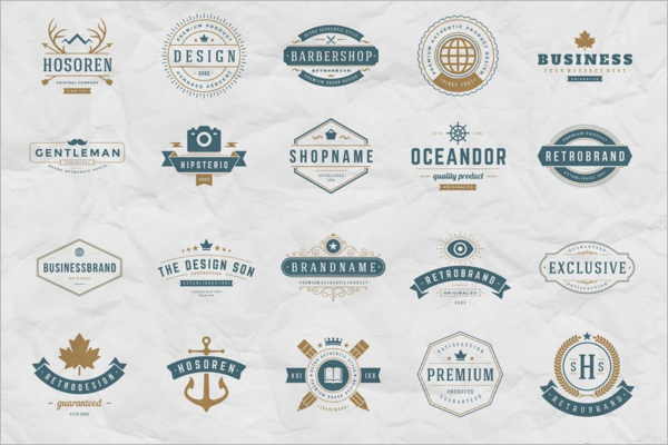 Hipster Vintage Badge Templates || Free & Premium Templates