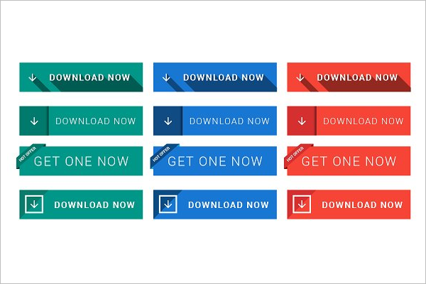 28+ Download Button Designs Templates | Free & Premium