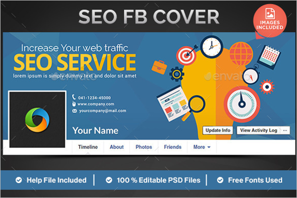 SEO Facebook Cover Templates || Free & Premium