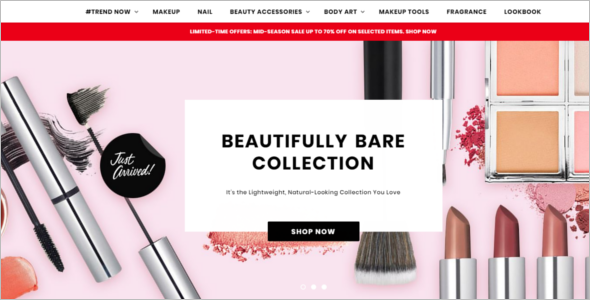 32+ Cosmetics Website Templates Free & Premium Themes