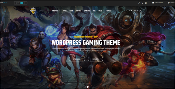40+ Best Gaming WordPress Themes Free & Premium Templates